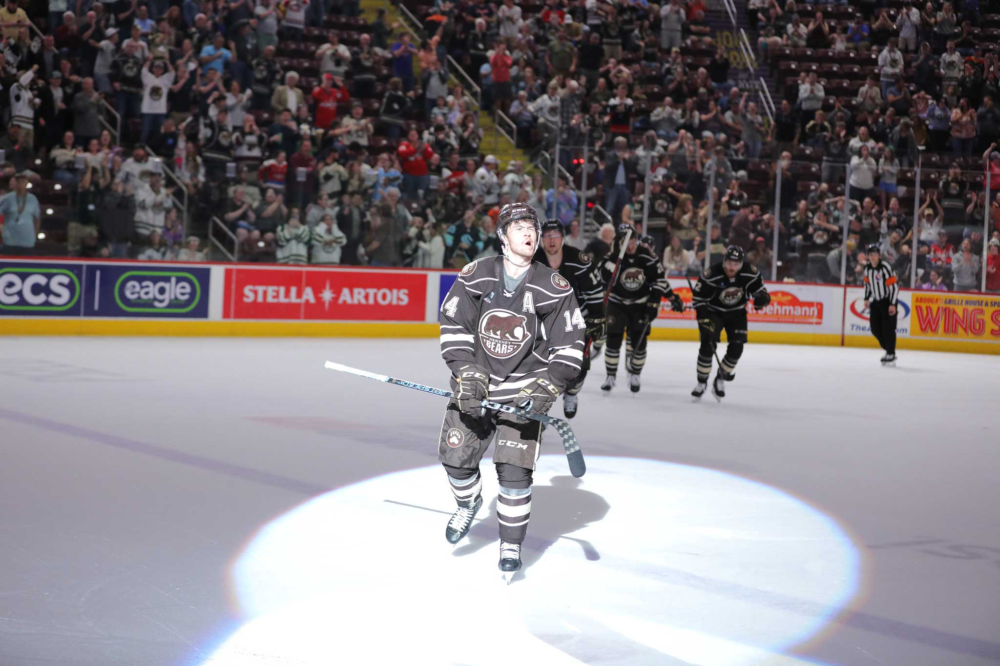 Connor McMichael’s game-tying goal was clutch. His winking, tongue ...