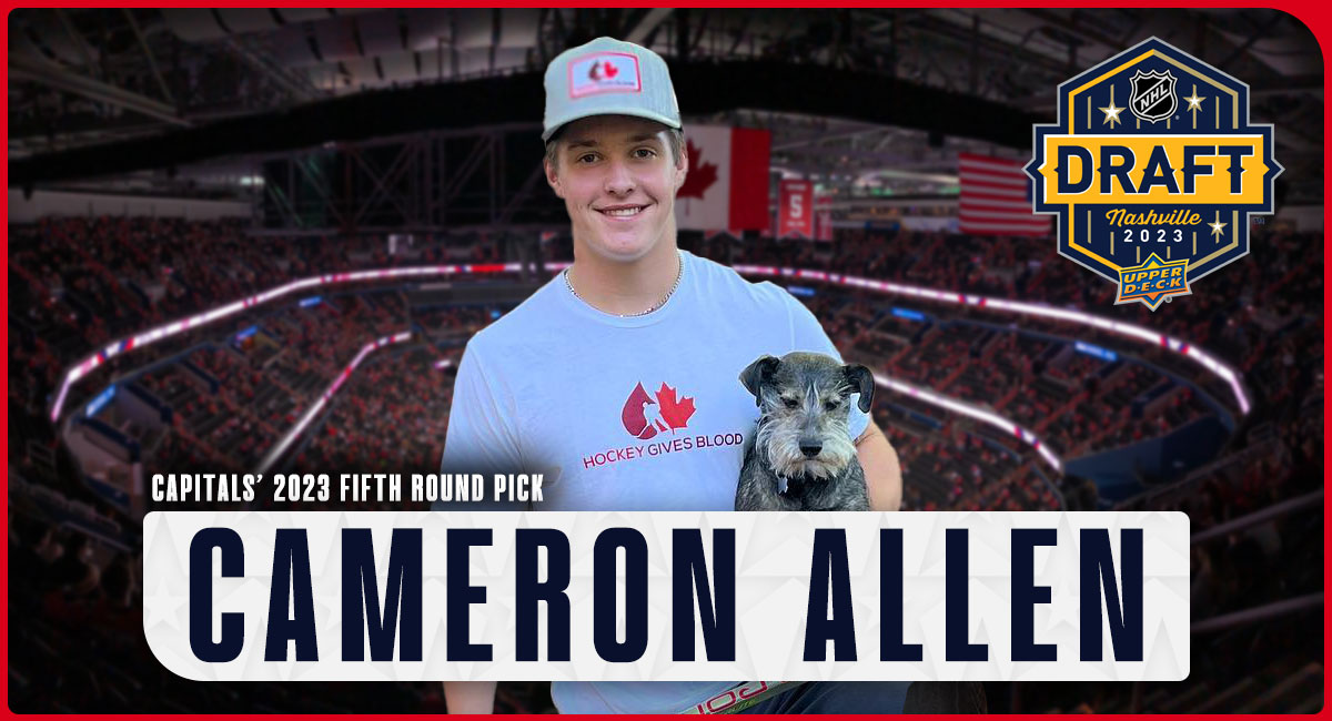 Capitals select Cam Allen, Team Canada captain and one of the combine’s ...