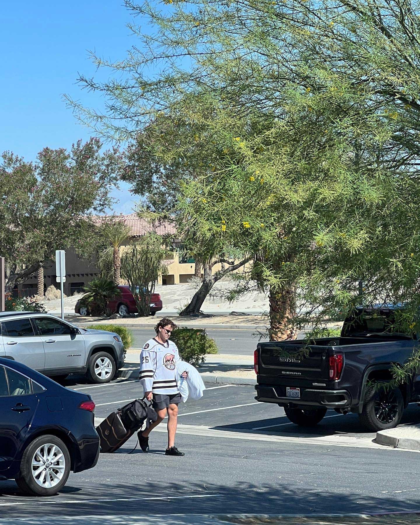 Logan Day still hasn’t taken his jersey off after winning the Calder Cup