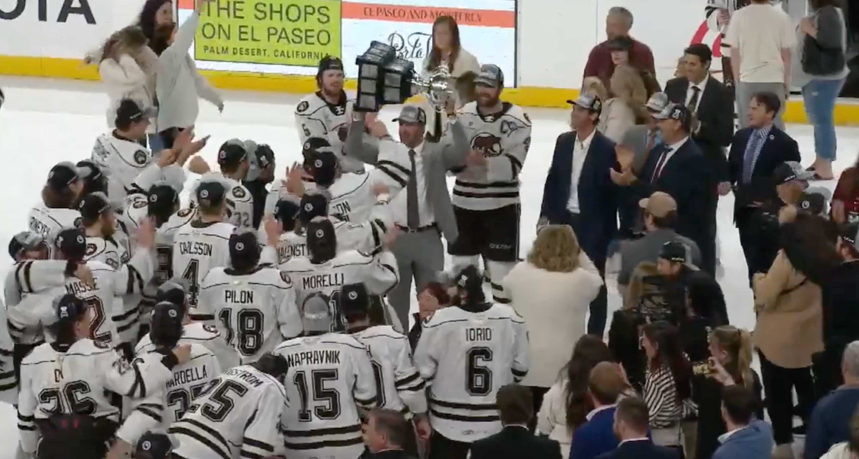 Shane Gersich’s Calder Cup with the Hershey Bears gave him a very rare ...