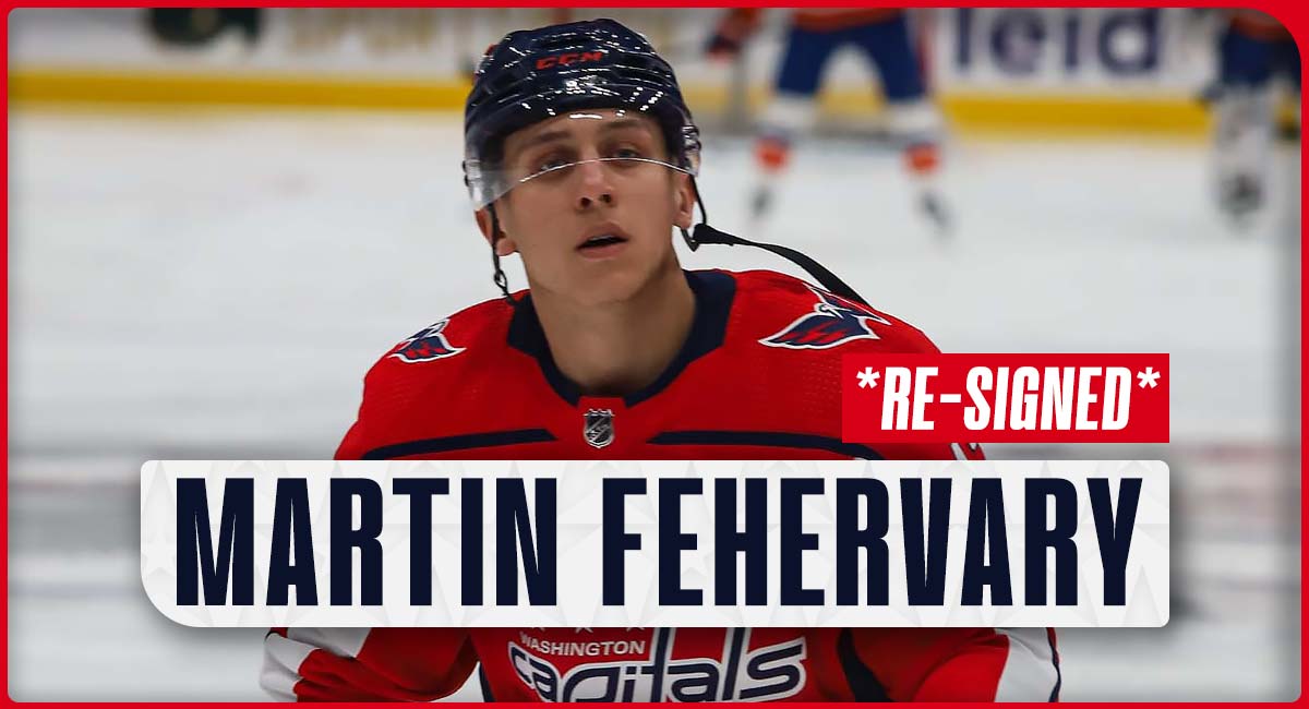 Martin Fehervary signs three-year extension worth $2.675 million per season