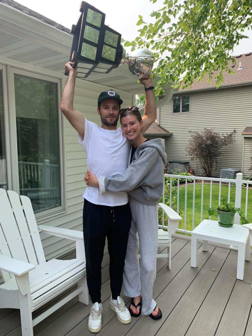 Shane Gersich spends Calder Cup Day in Minnetonka, Minnesota