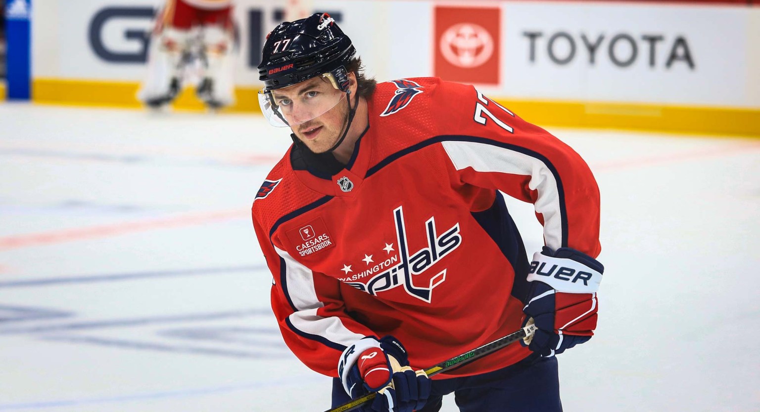 Capitals score three consecutive goals after TJ Oshie lays monster hit ...