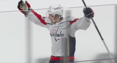 Raffl to the roof: Caps beat Bruins 2-1