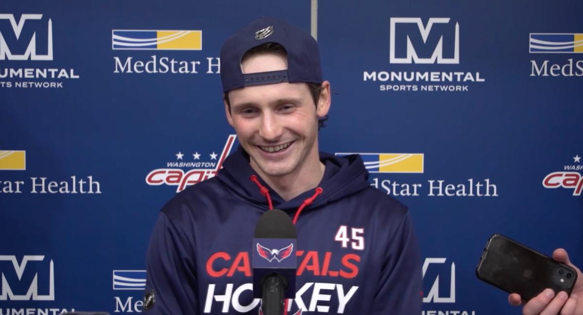 Matthew Phillips overjoyed to make Capitals out of Training Camp: ‘It’s ...