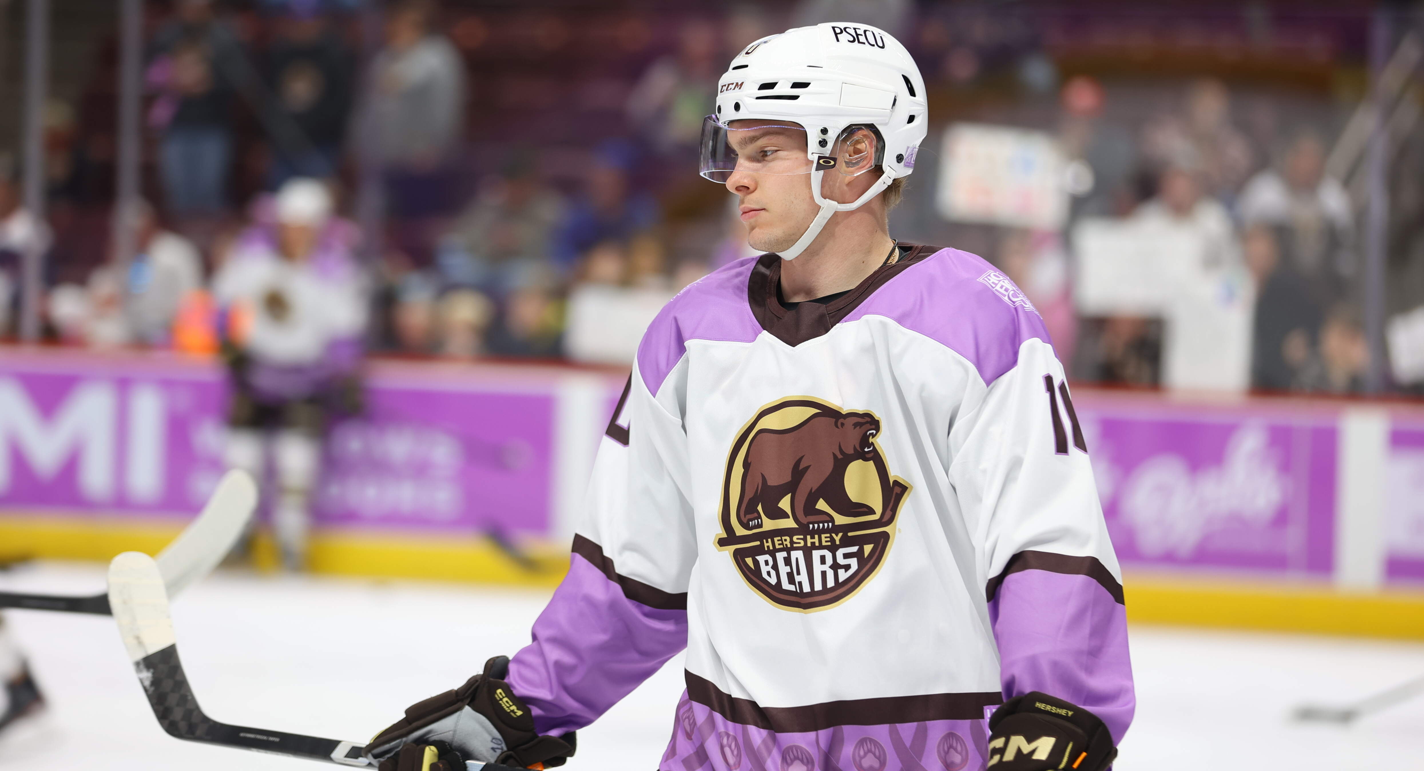 Ivan Miroshnichenko scores on Hockey Fights Cancer Night a year after ...