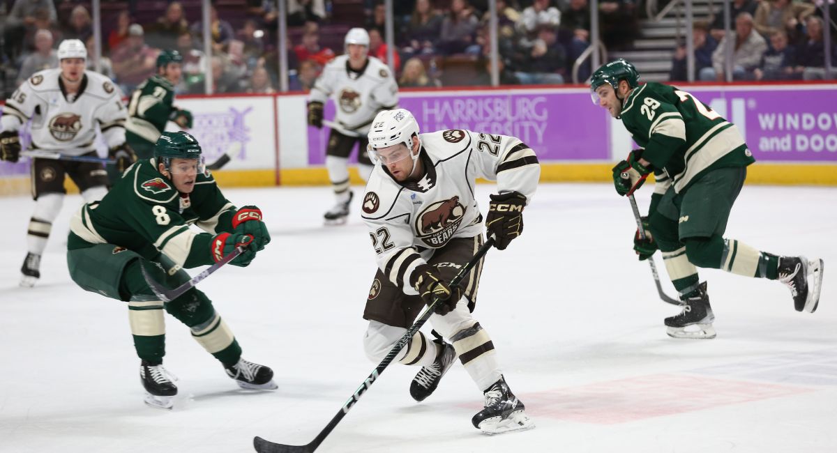 Bears return from break with 2-1 win against Iowa Wild