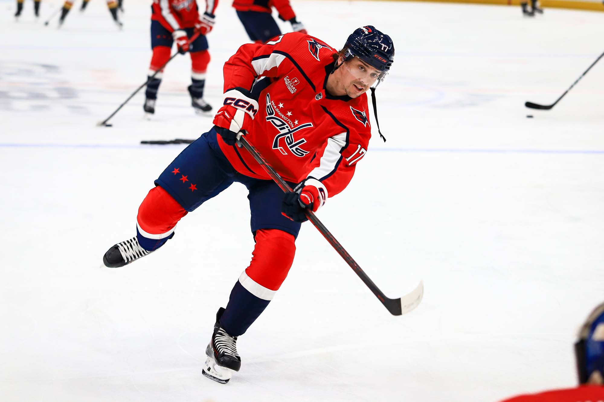 After tying Maurice Richard in goals, Alex Ovechkin poses with his ...