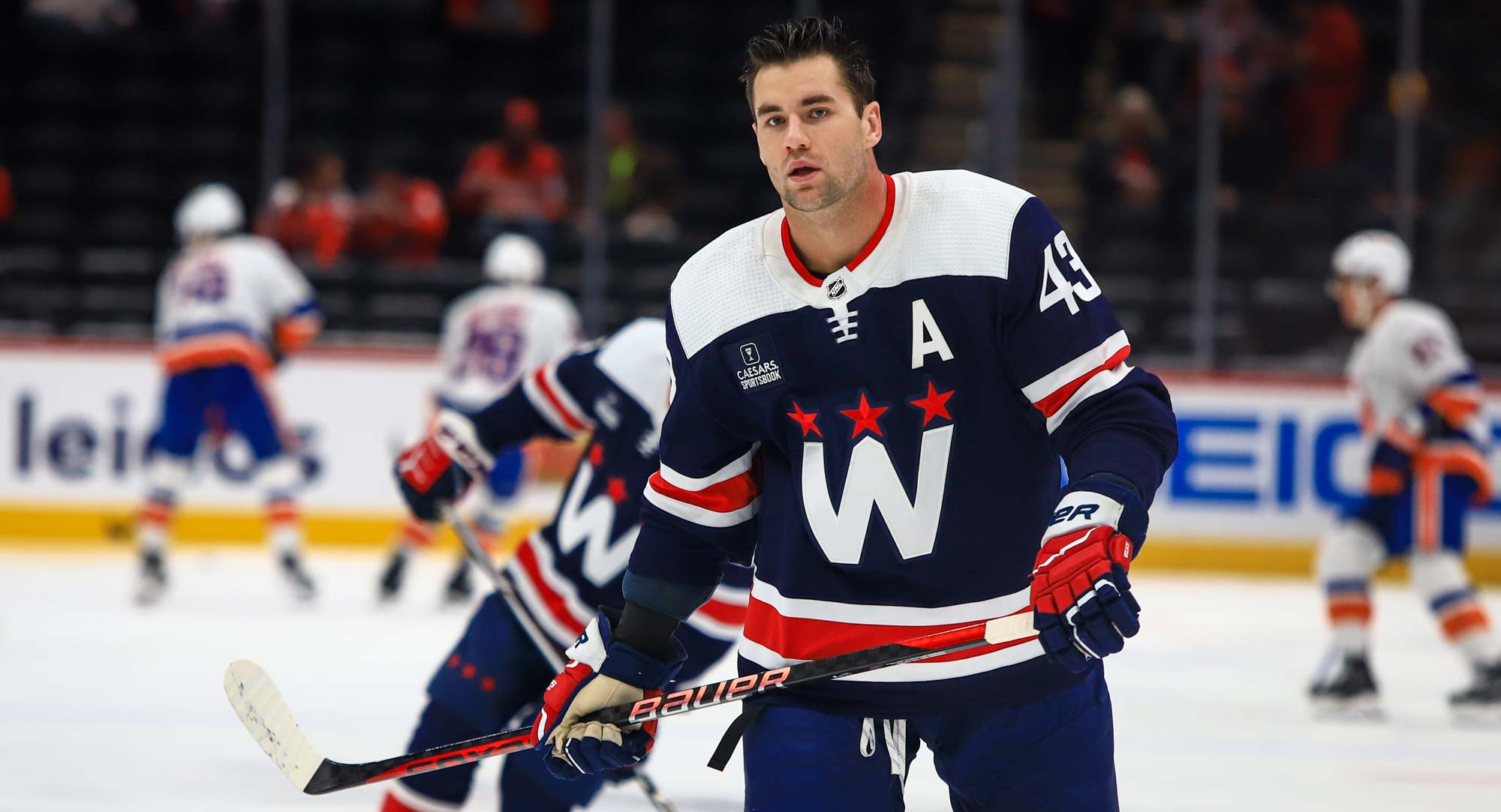 Tom Wilson on Playing With Nicklas Backstrom: “No One Touches Our Dad”