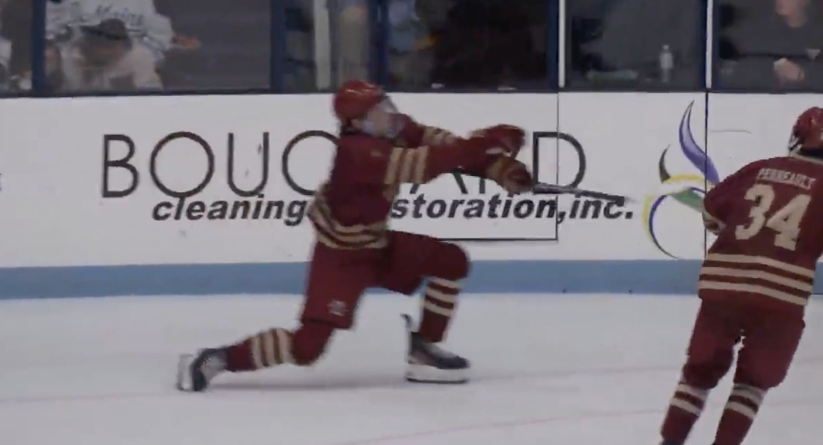 Ryan Leonard scores in back-to-back games for number one ranked Boston ...