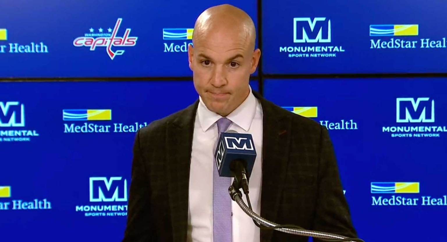 Spencer Carbery on Charlie Lindgren and Martin Fehervary’s injuries ...