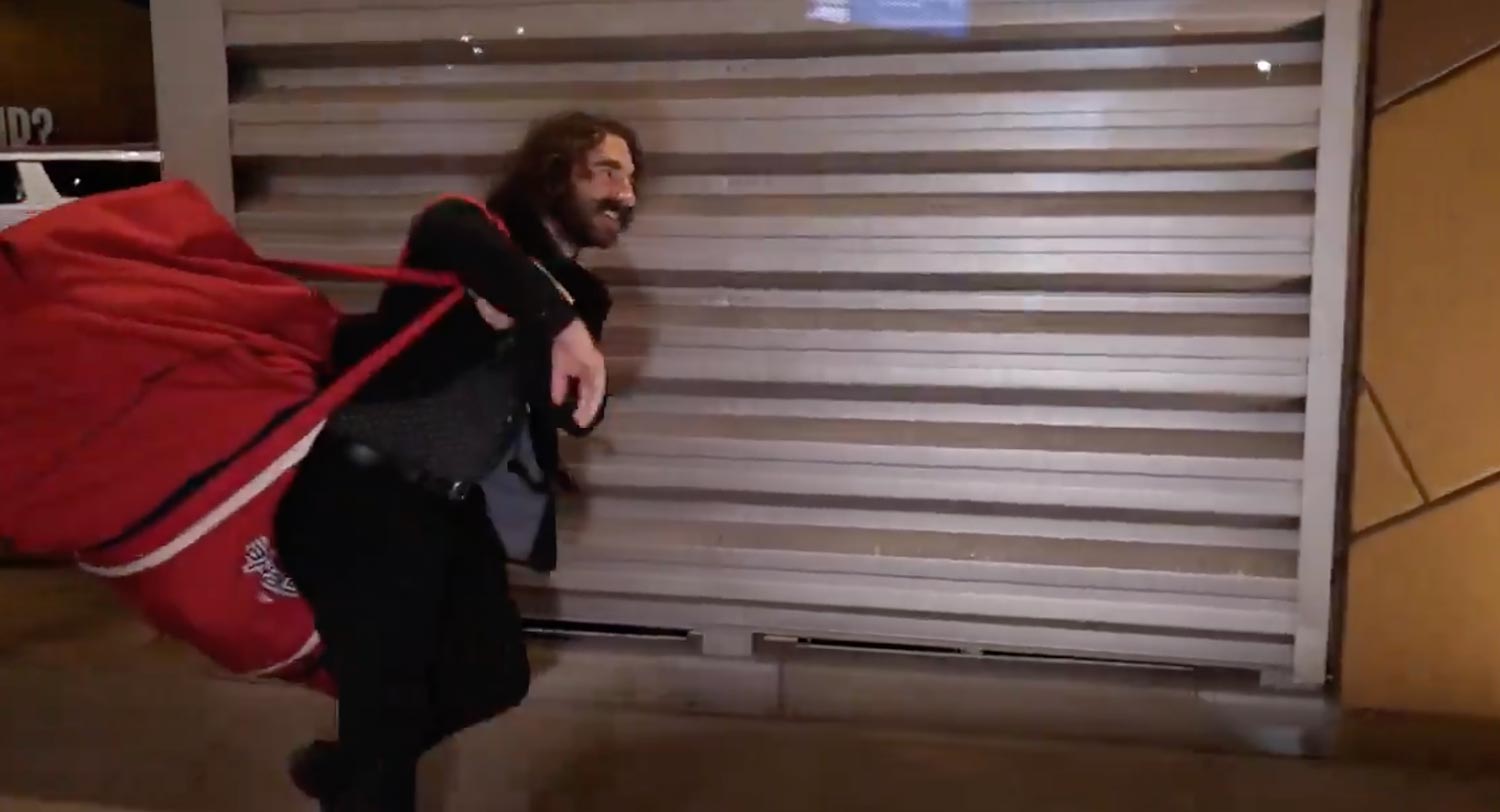 Hunter Shepard arrived to T-Mobile Arena minutes before the game ...