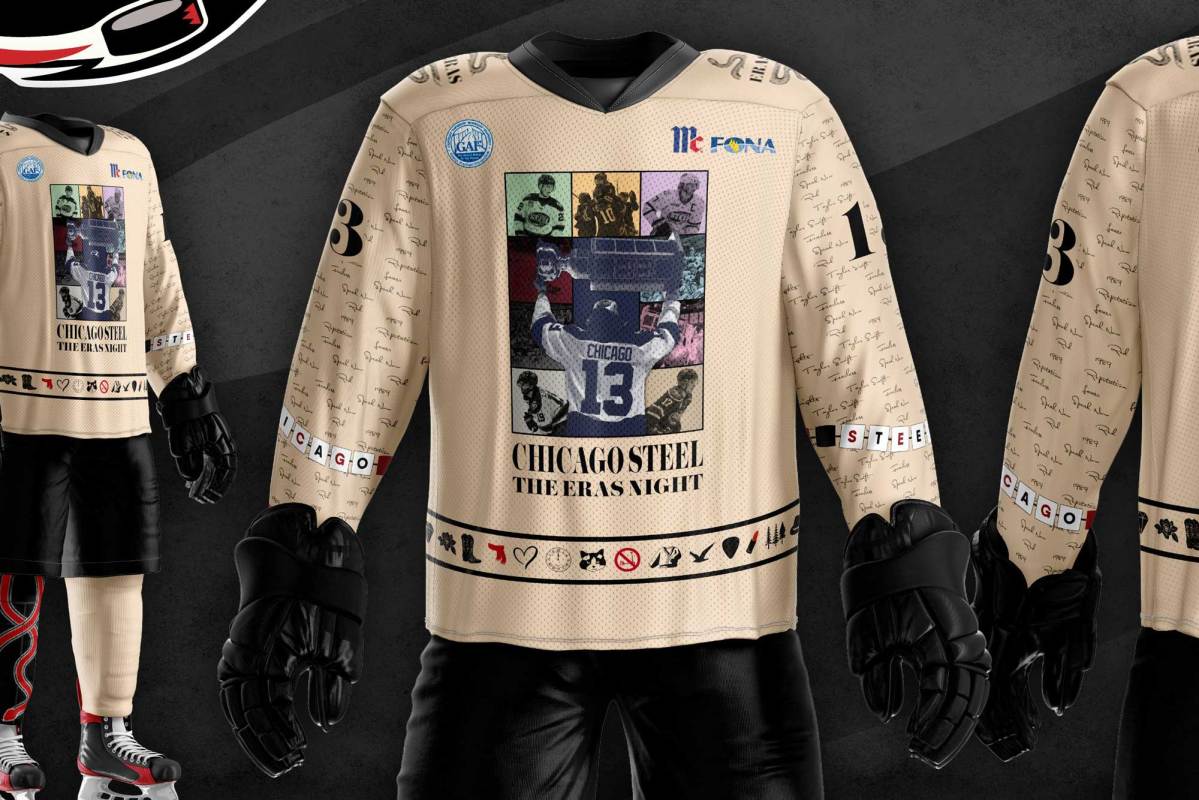 USHL team to wear Taylor Swift inspired jerseys for Eras Night game