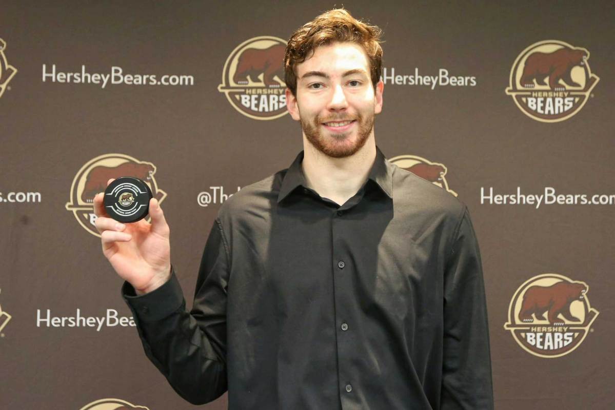 Clay Stevenson sets Hershey Bears’ single-season rookie shutout record ...