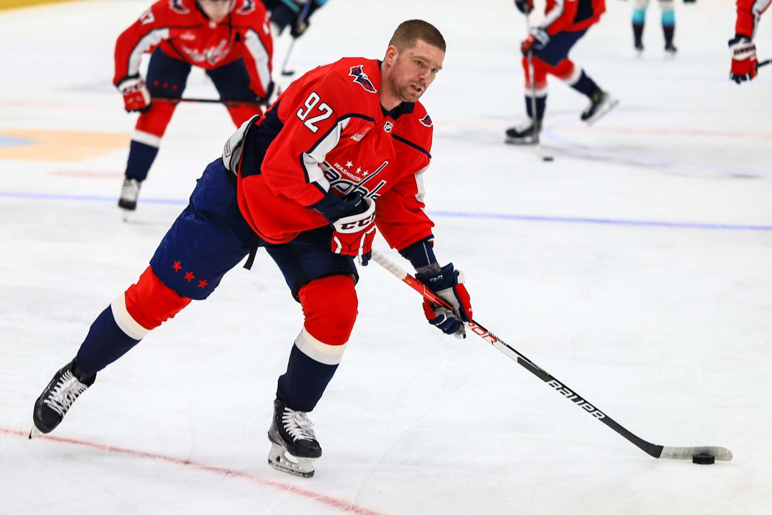 What are the potential salary cap implications of the Capitals waiving Evgeny Kuznetsov?