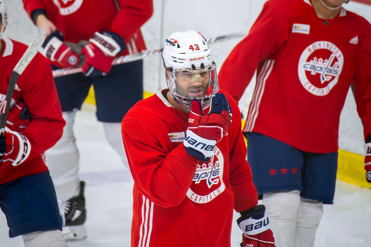 Tom Wilson’s broken nose: a journey in photos