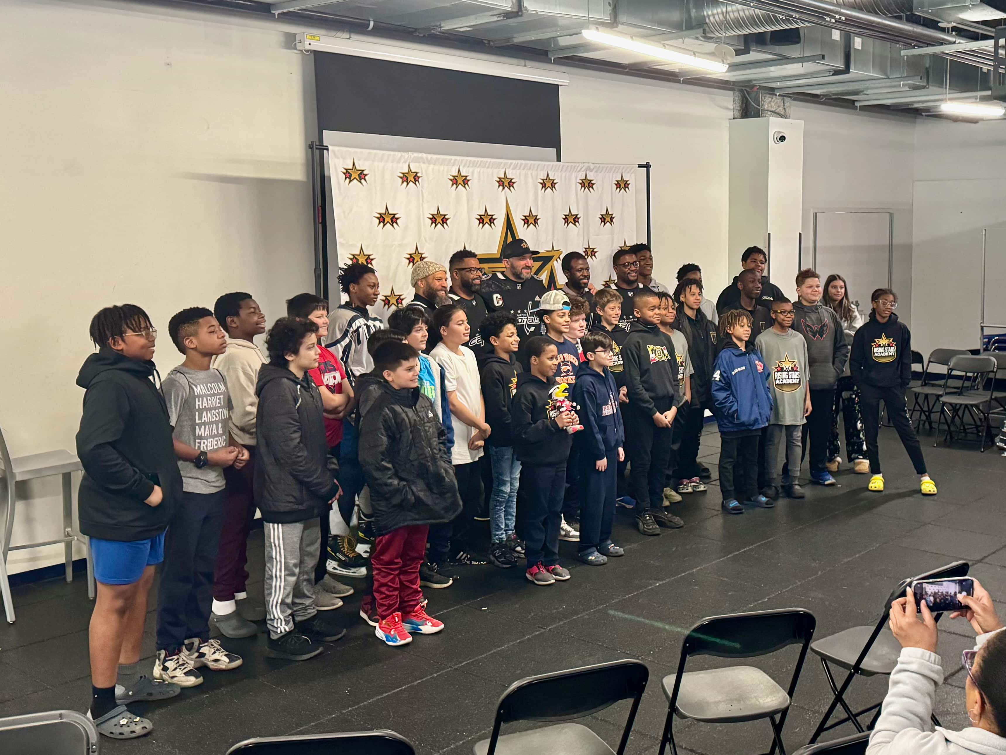 Capitals host Rising Stars Academy for local youth hockey players ...