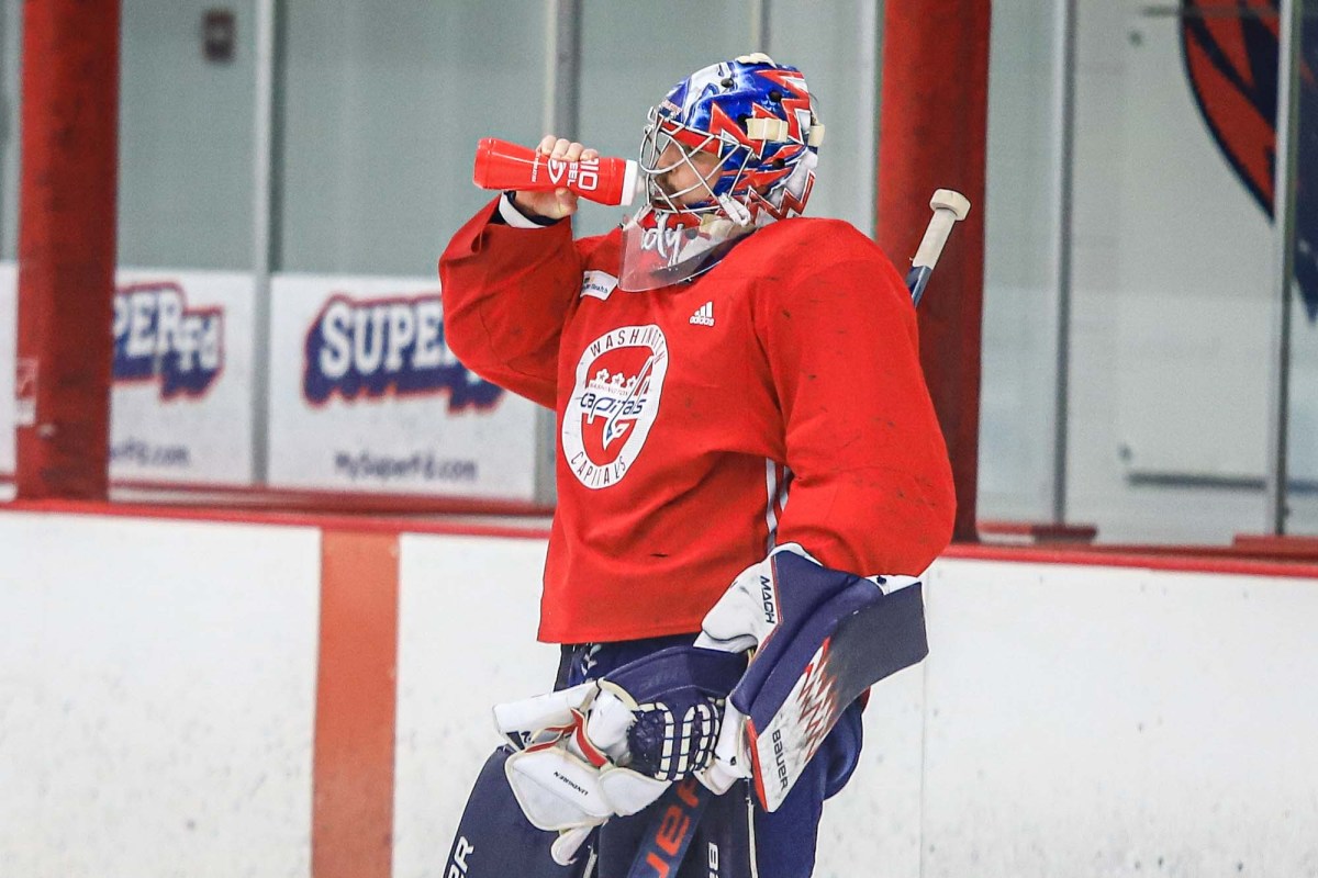 Charlie Lindgren among several Capitals players that miss practice for ...