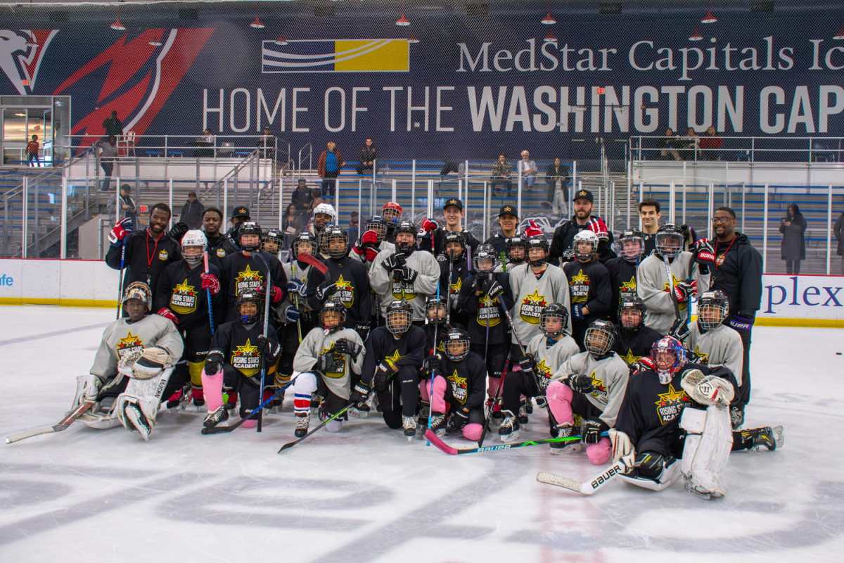 Capitals host Rising Stars Academy for local youth hockey players ...