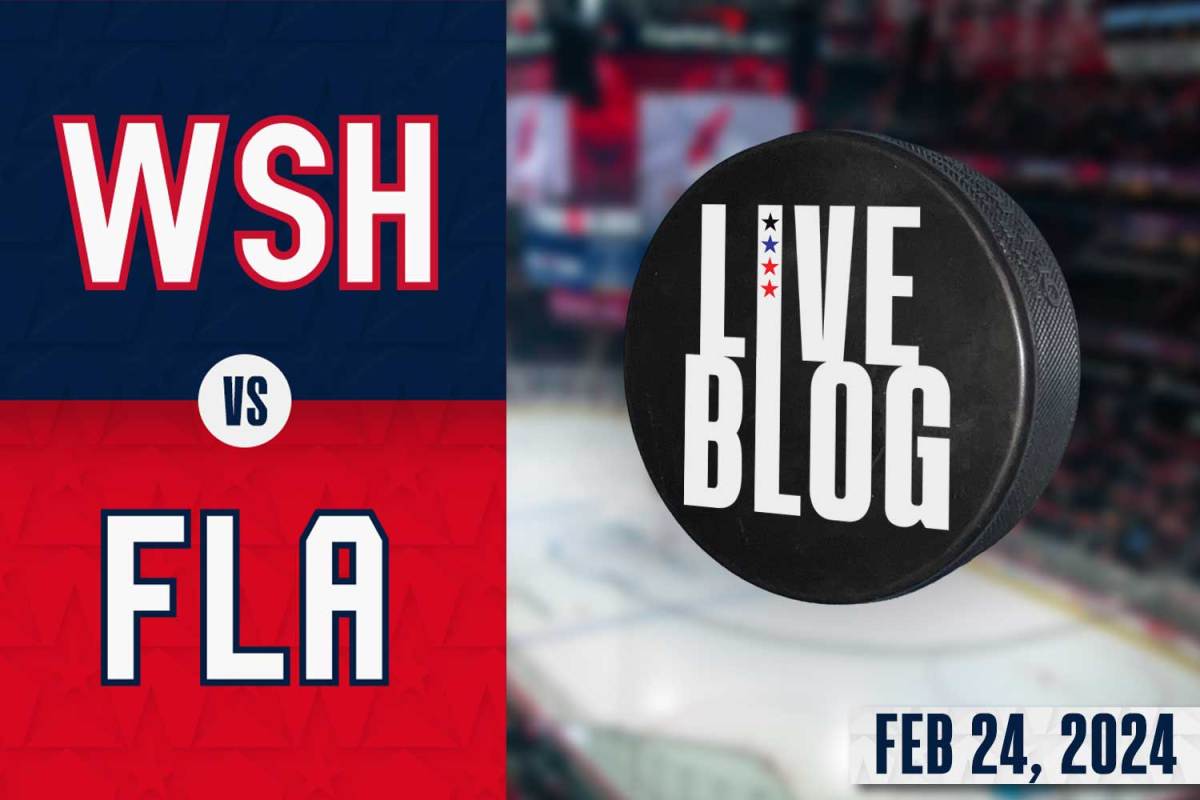 Live blog: Capitals vs. Panthers, Pierrick Dubé’s NHL debut