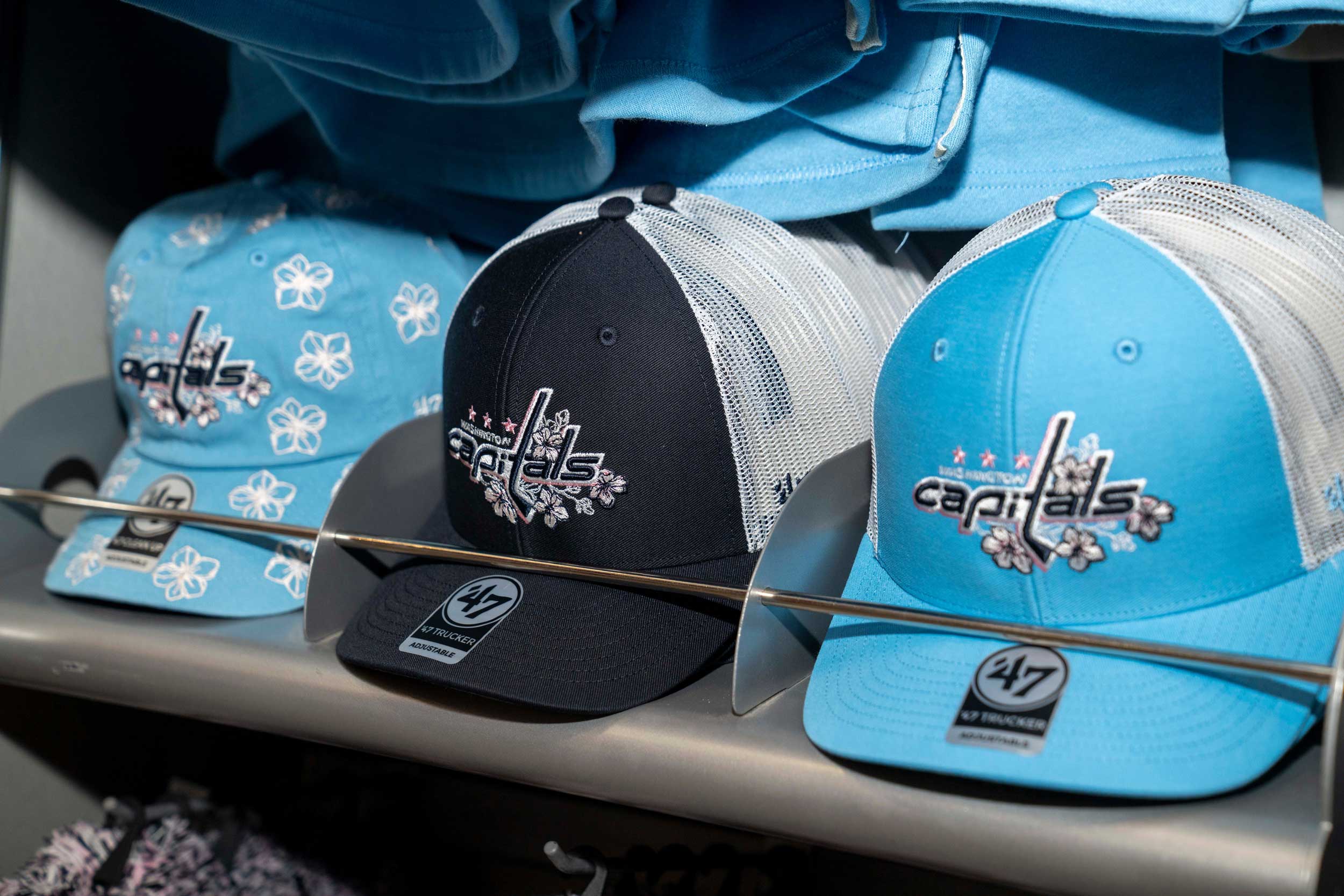 Washington Capitals release new cherry blossom jerseys in sky blue