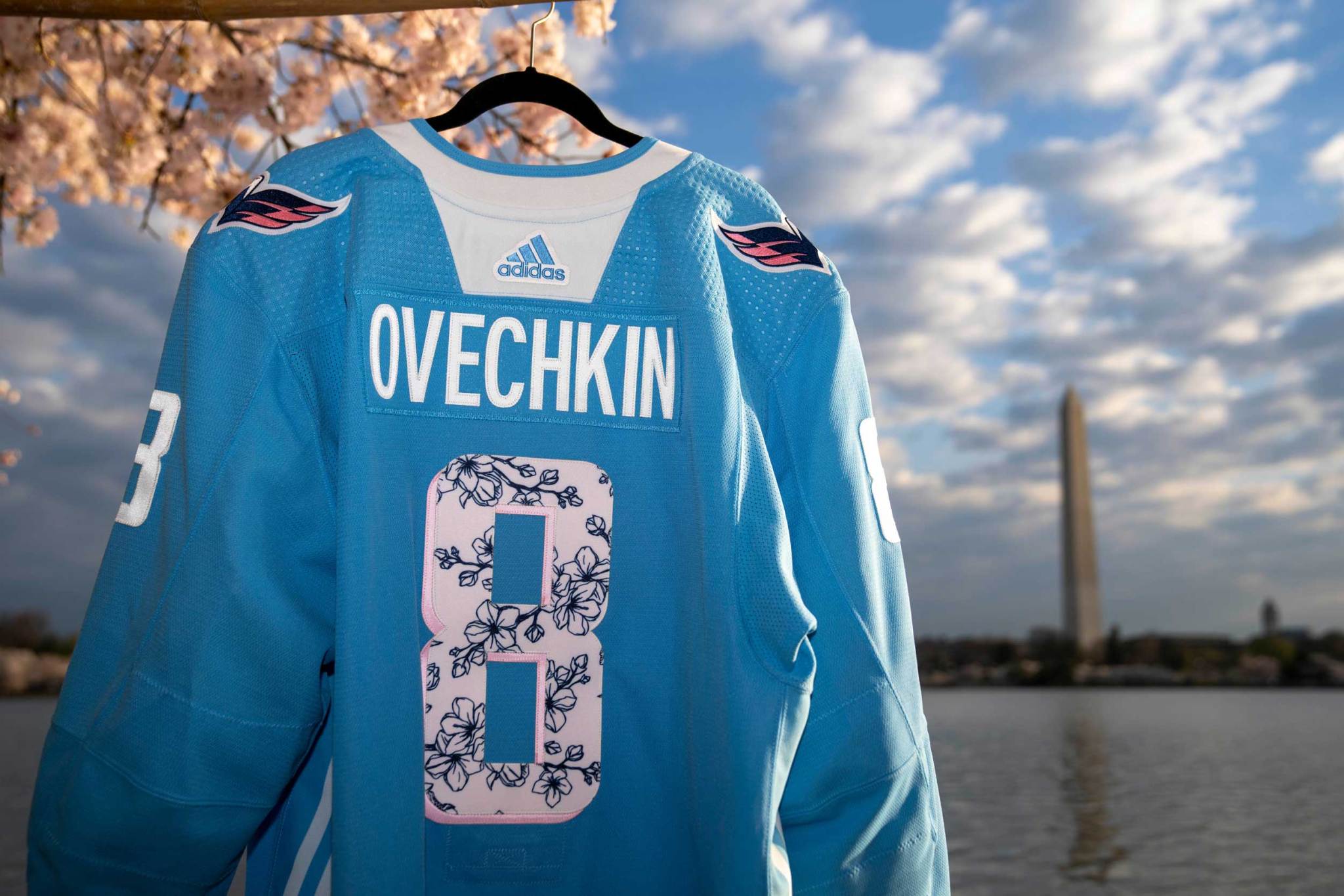 Washington Capitals announce first cherry blossoms jersey