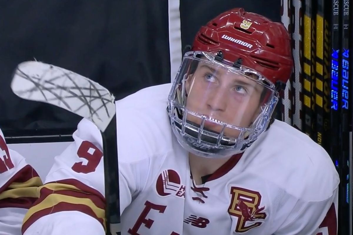 Ryan Leonard sets new Boston College record for goals scored by ...