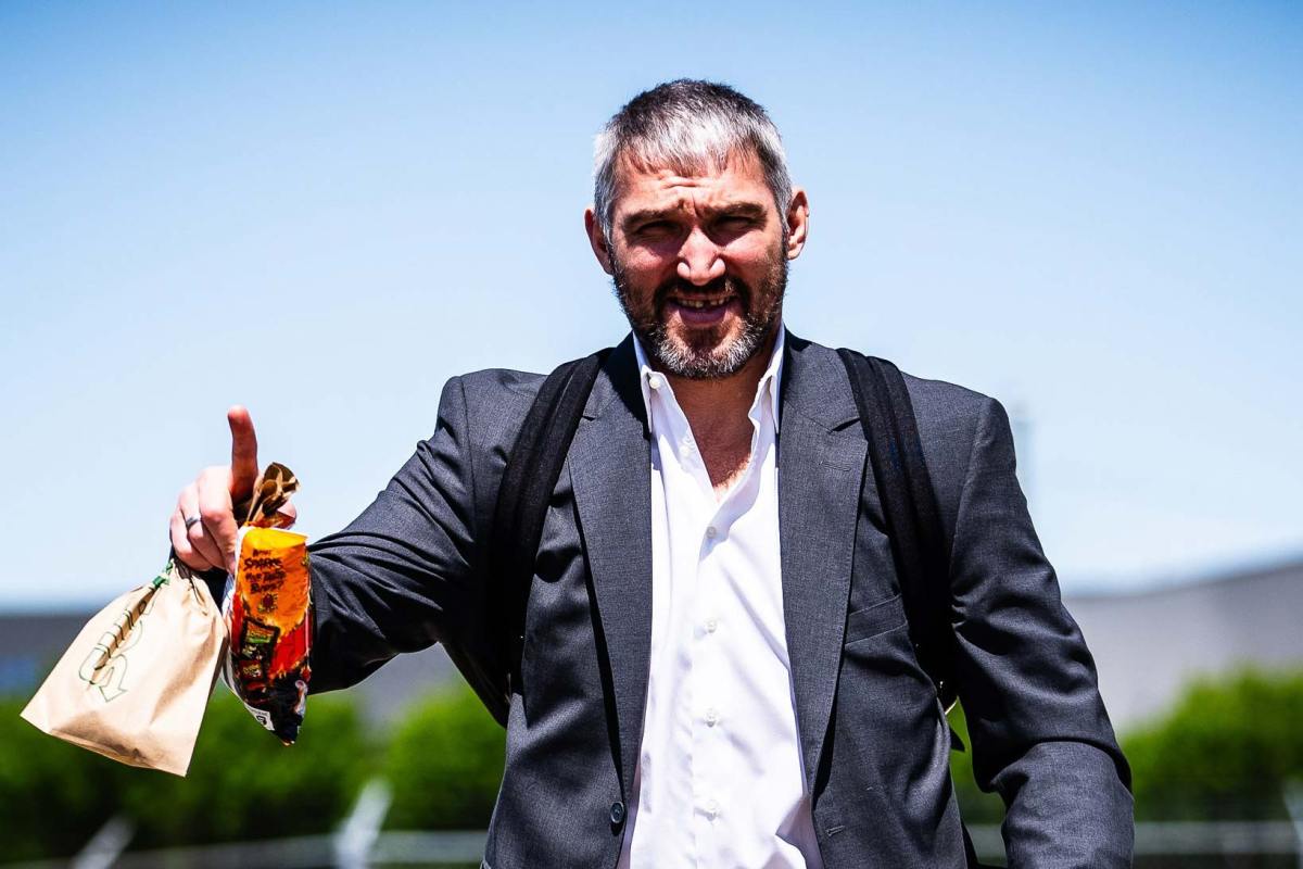 Alex Ovechkin’s lucky(?) sub and bag of Cheetos secured ahead of first ...