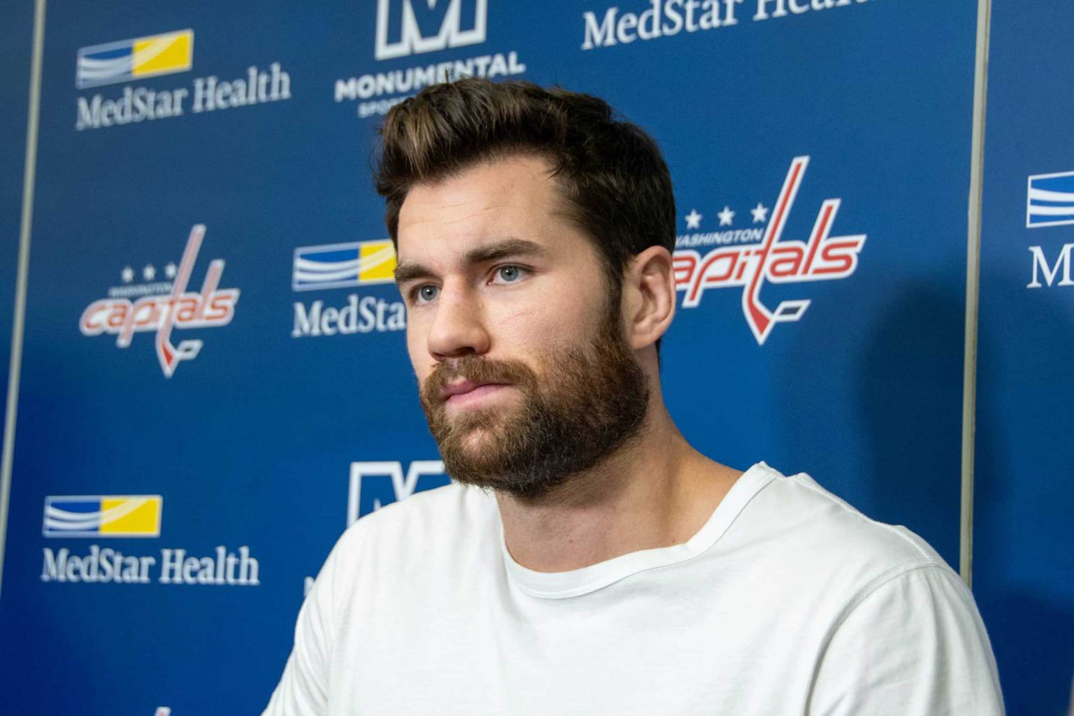 Tom Wilson Pranks Brooks Laich and Julianne Hough During Winter Classic ...